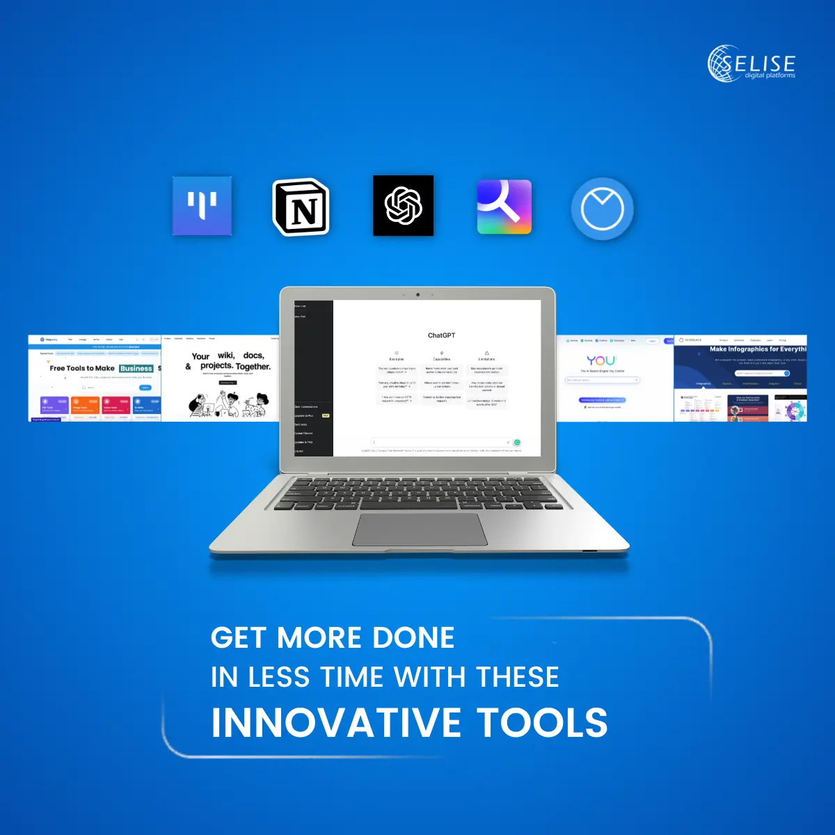 Innovative tools to get more done in less time | SELISE Group